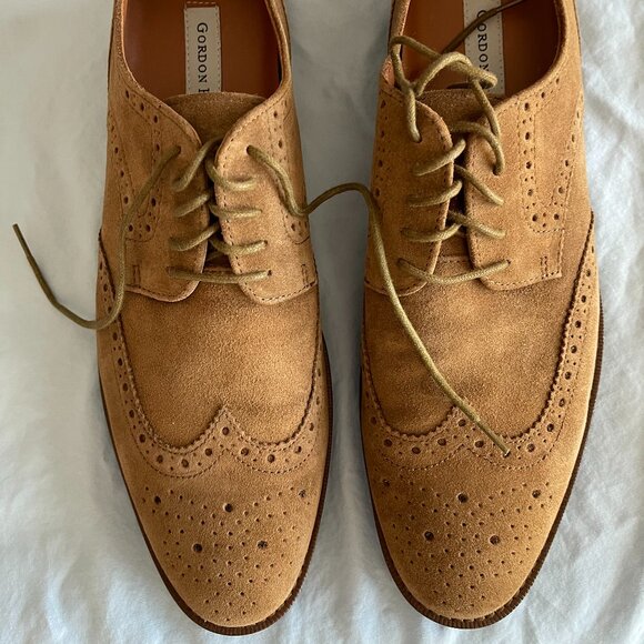 Gordon Rush | Shoes | Mens Gordon Rush Tan Suede Shoes Size 1 Nwt ...